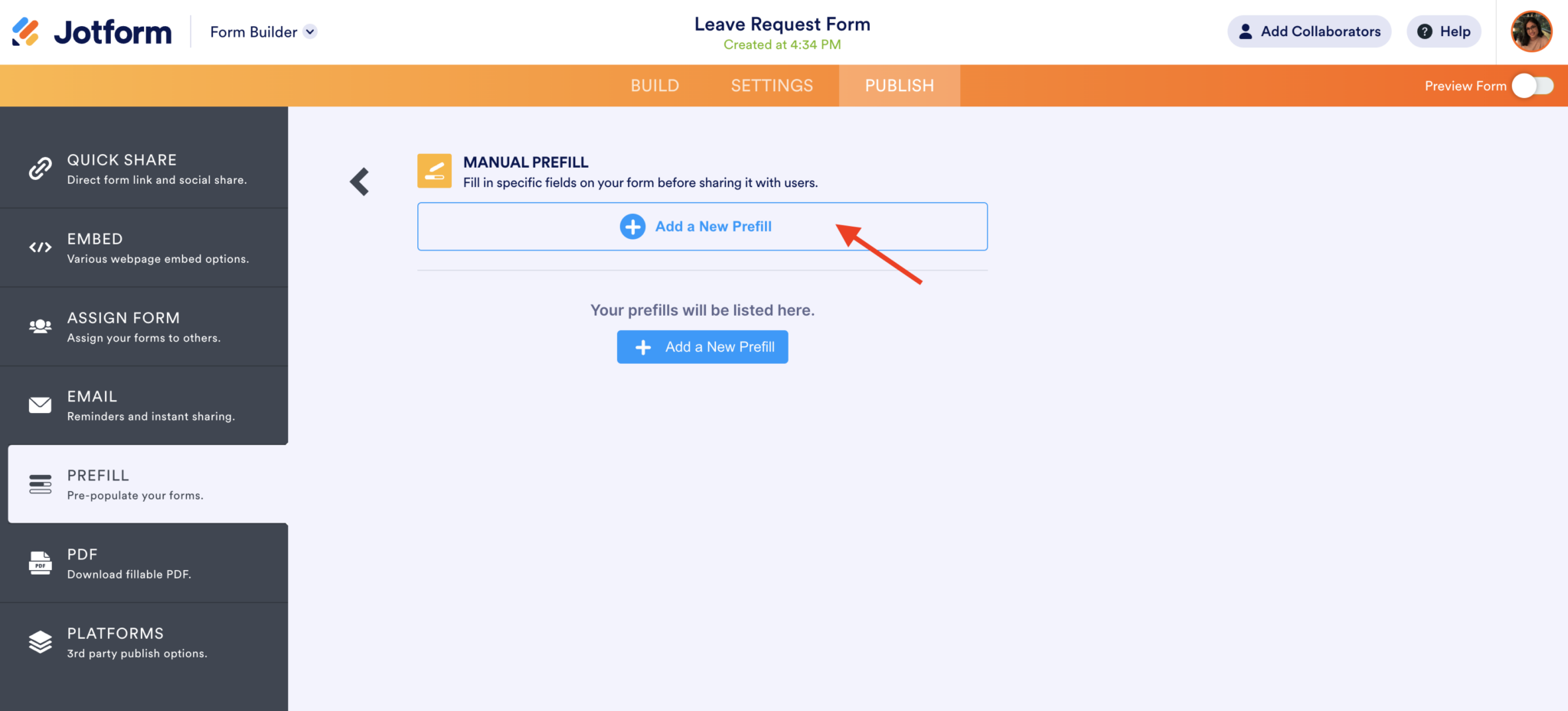 Announcing Jotform Prefill