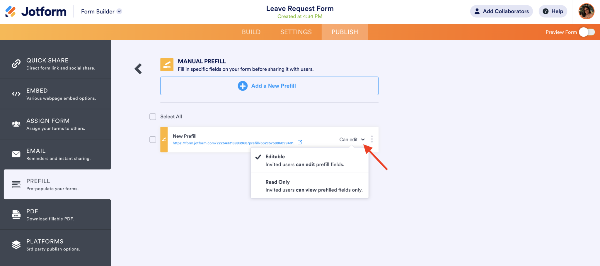 Announcing Jotform Prefill