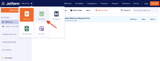 Announcing Jotform Tables
