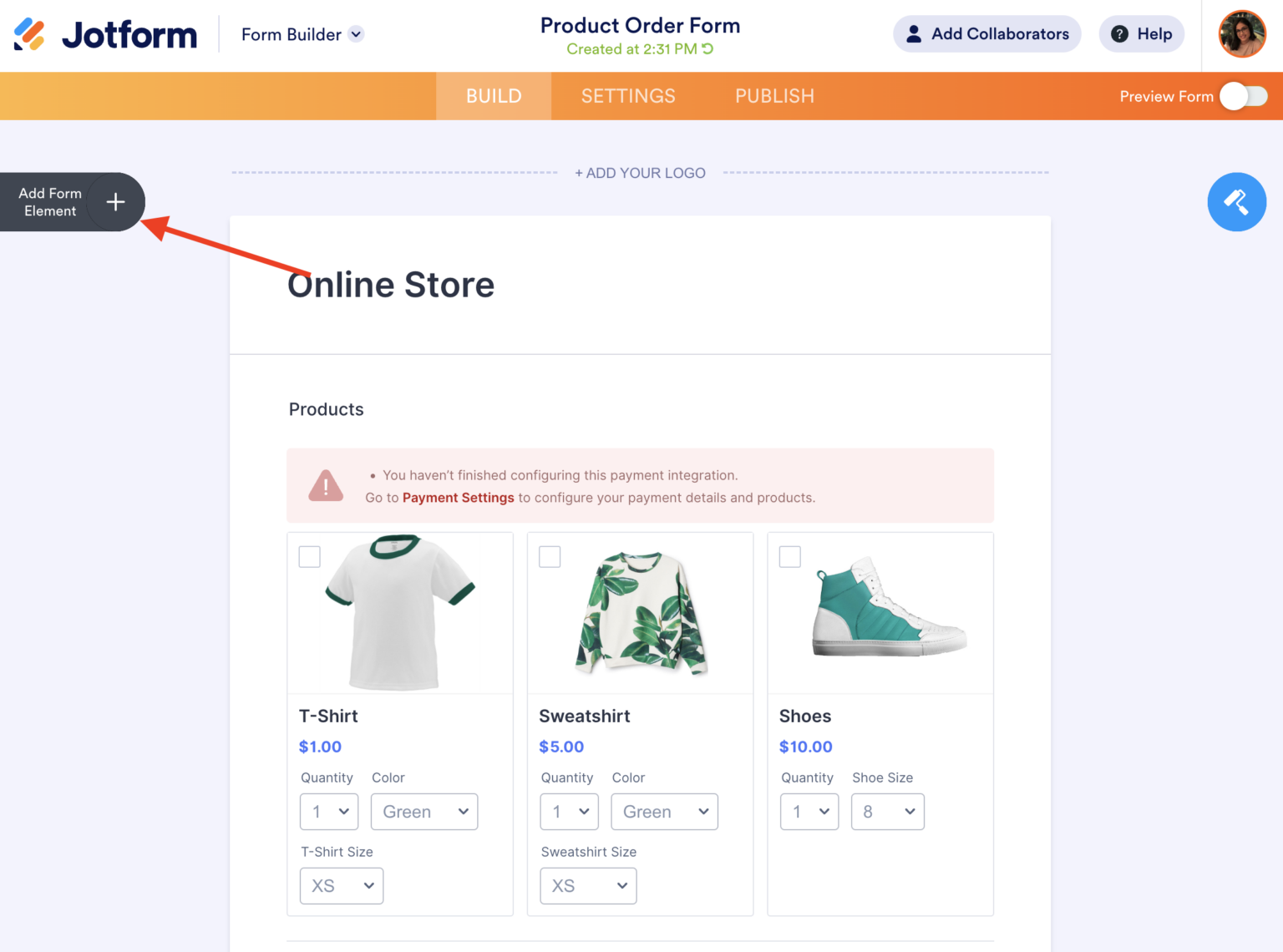 Introducing a new PayPal Commerce Platform integration | The Jotform Blog