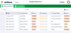 QR code attendance tracking for businesses and classrooms | The Jotform ...
