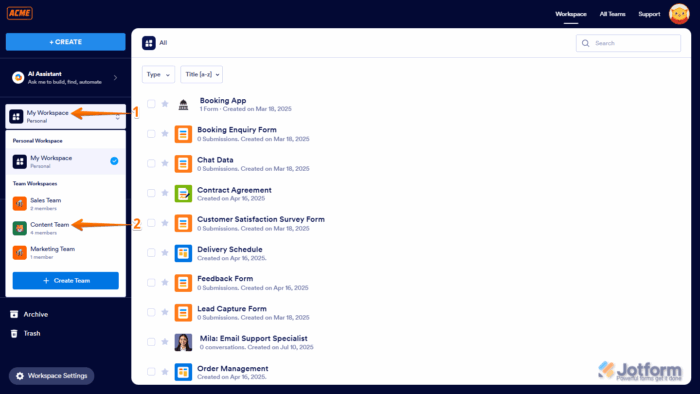 How to Customize Your Team Workspace