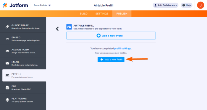 How to Prefill a Form Using the Data From Airtable