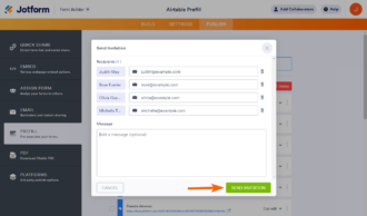 How to Prefill a Form Using the Data From Airtable