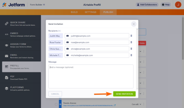 How to Prefill a Form Using the Data From Airtable