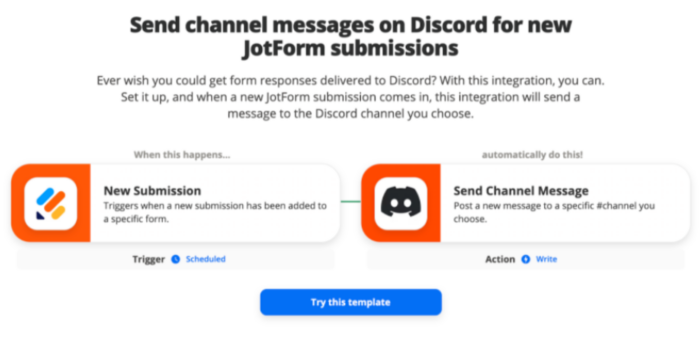 How to trigger Discord messages from other tools | The Jotform Blog