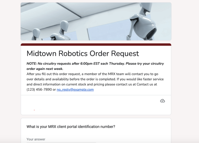 17 Google Forms templates for business | The Jotform Blog