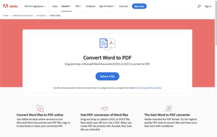 7 of the best Word to PDF converters in 2026 | Jotform Blog