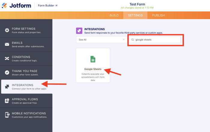Google Docs Integration: Send Responses to Google Spreadsheets ...