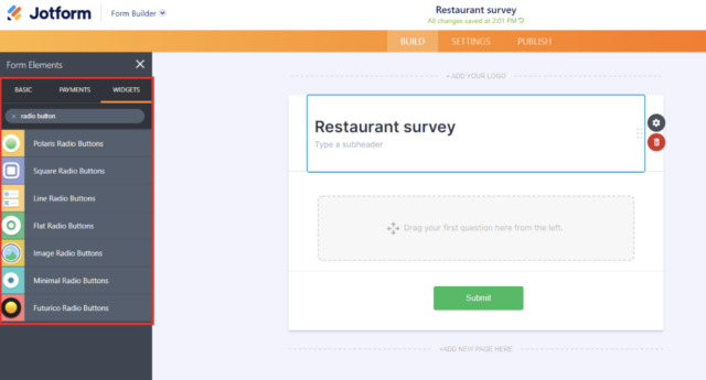 Checkboxes vs radio buttons | The Jotform Blog