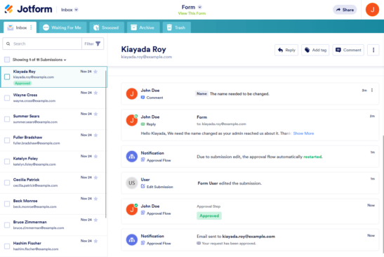 How to Access and Change the Settings of Jotform Inbox