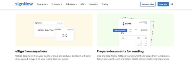 HelloSign vs signNow: Which e-signature tool is best? | The Jotform Blog