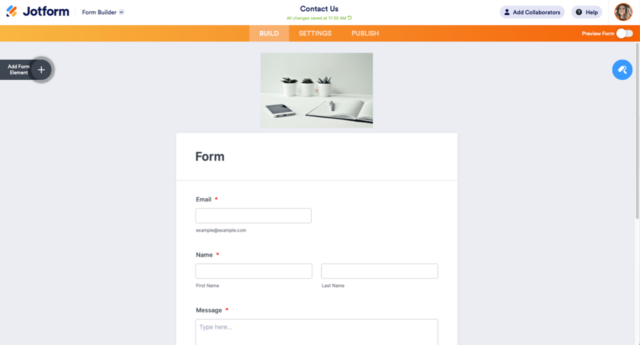 How to Change a Preview Image when you Share a Form on Social Media
