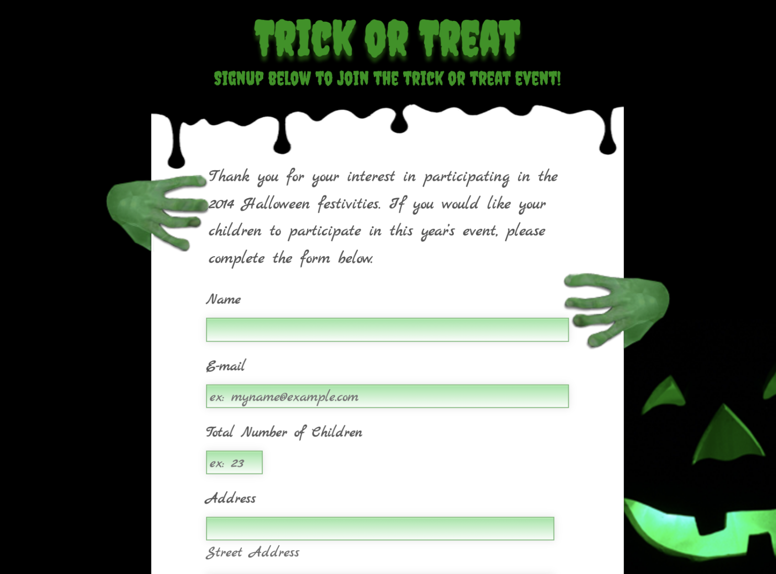 5 Creepy Halloween Form Templates | The Jotform Blog