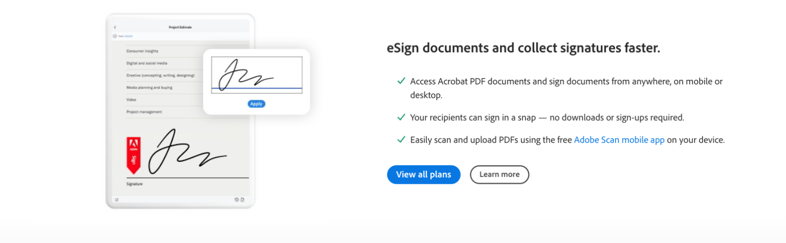 The 6 best Dropbox e-signature integrations | The Jotform Blog