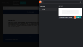Adding a Form to GoDaddy