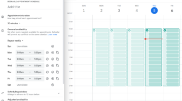 How to create appointment slots in Google Calendar | The Jotform Blog