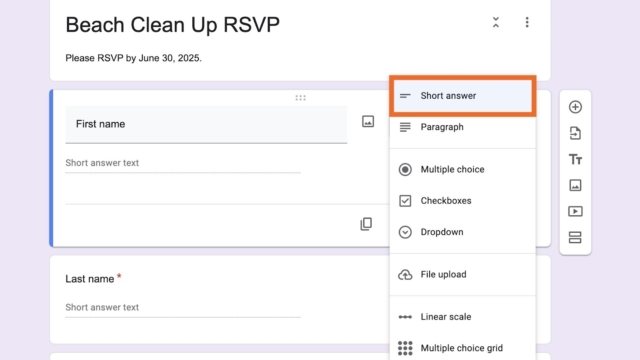 How to make a Google RSVP form | The Jotform Blog