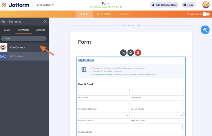 New Integration: Create Payment Forms with CardConnect and Jotform | The Jotform Blog