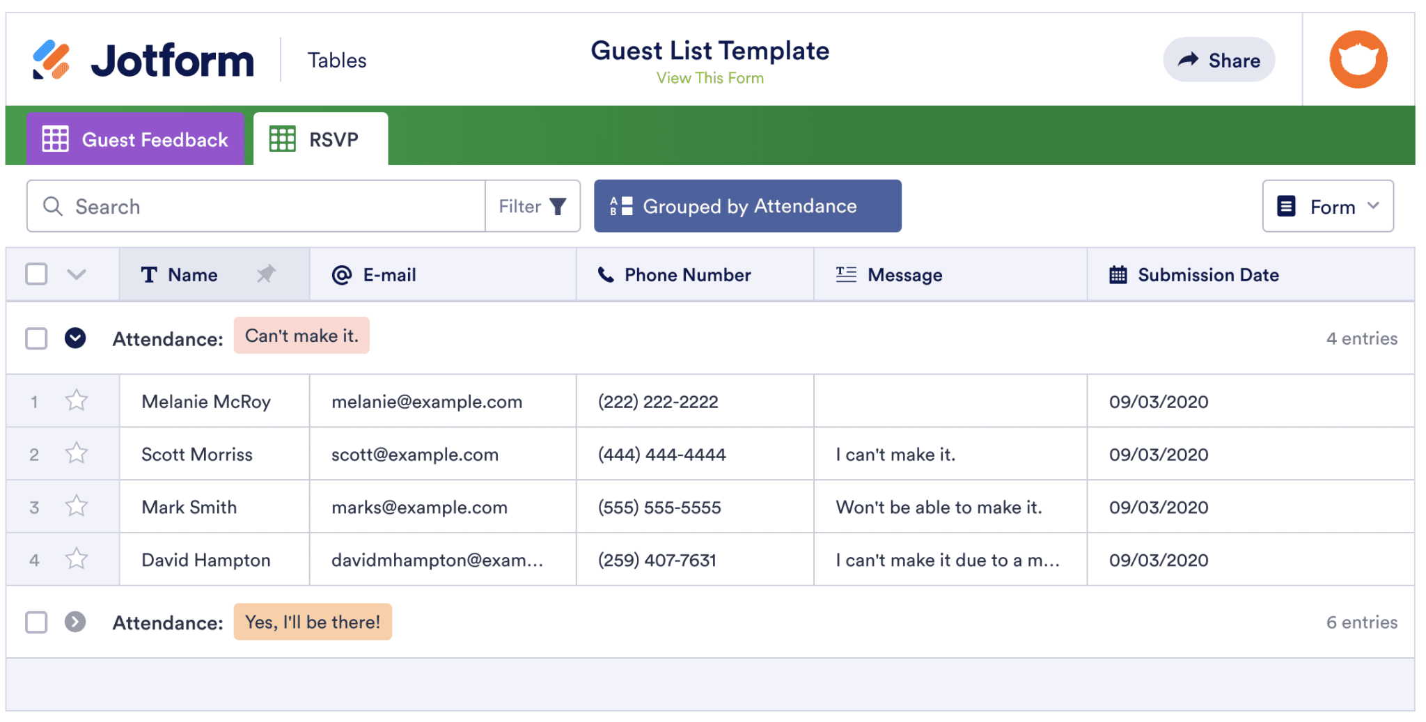 How to collect memorial tributes for deceased loved ones | The Jotform Blog
