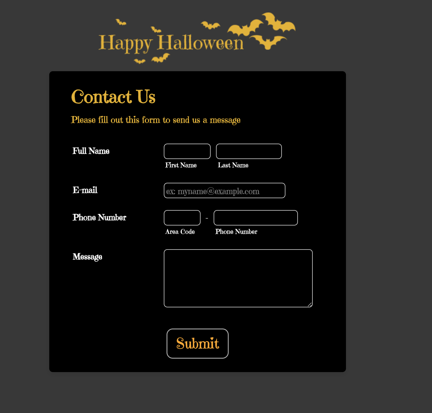 5 Creepy Halloween Form Templates | The Jotform Blog