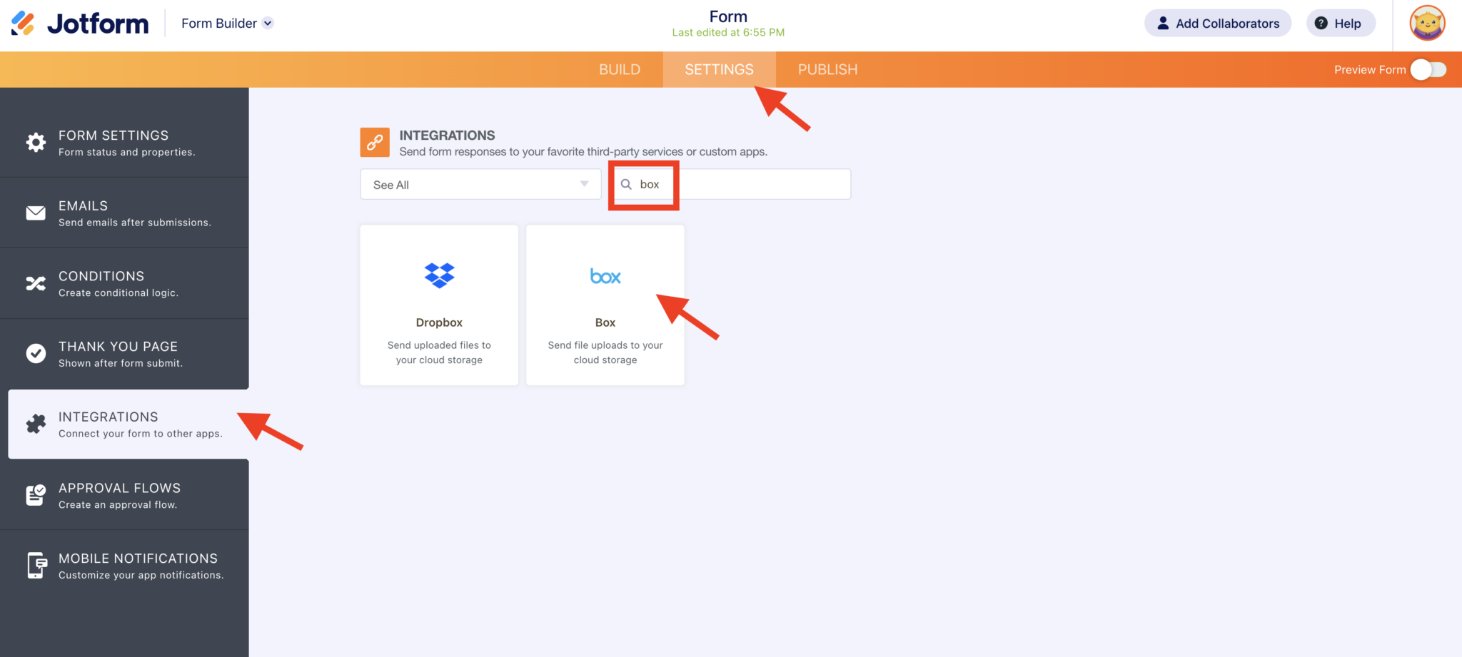 Jotform Now Integrates With Box The Jotform Blog