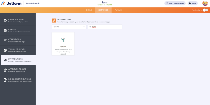 Use Jotform to Store and Retrieve Egnyte Documents | The Jotform Blog