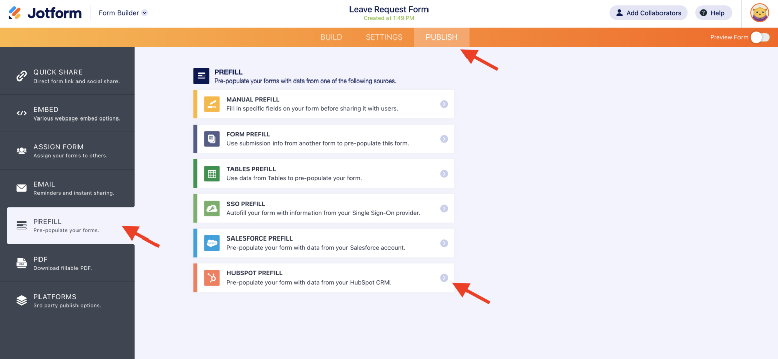 CRM prefill spotlight: HubSpot | The Jotform Blog