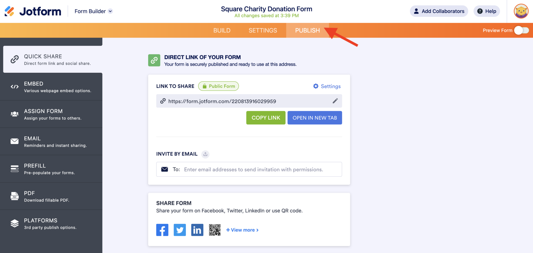 How to embed Square on your website with Jotform | The Jotform Blog