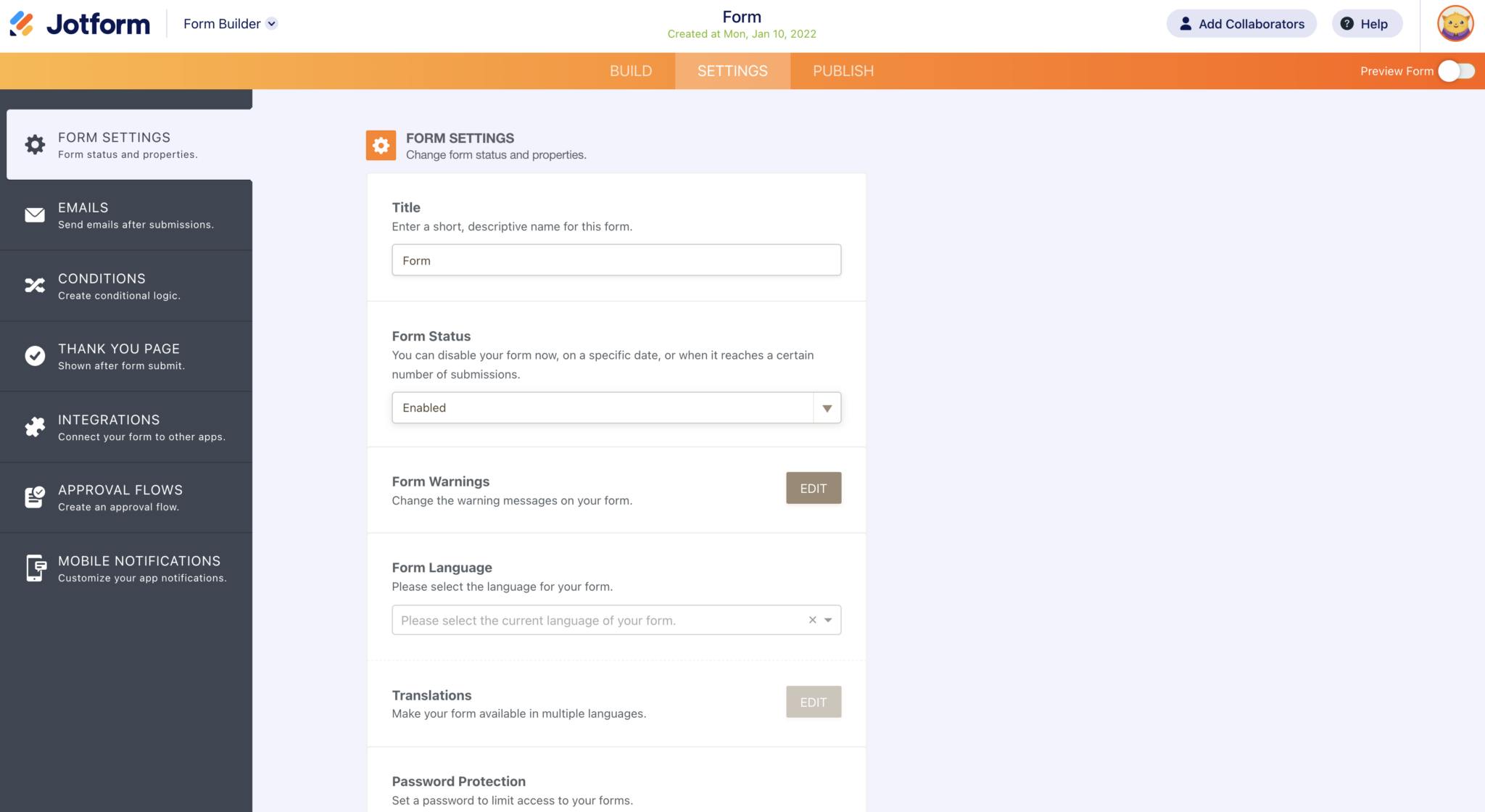 Announcing Password Protected Forms The Jotform Blog