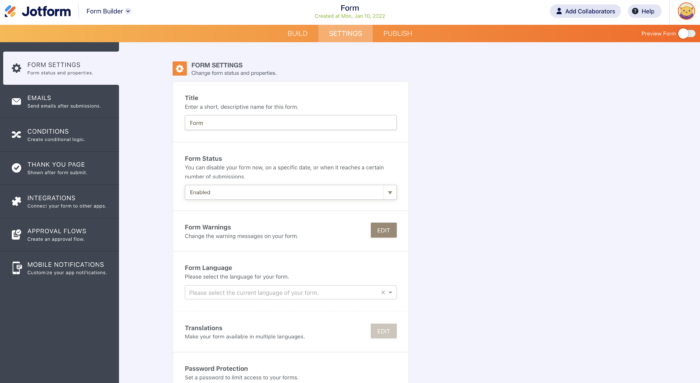 Announcing password-protected forms | The Jotform Blog