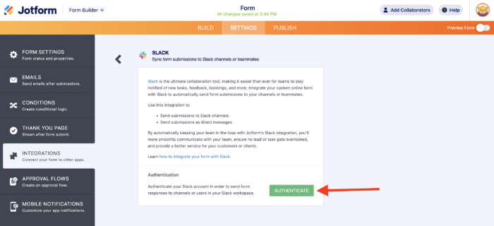 Get form responses in a flash with our new Slack integration | The ...