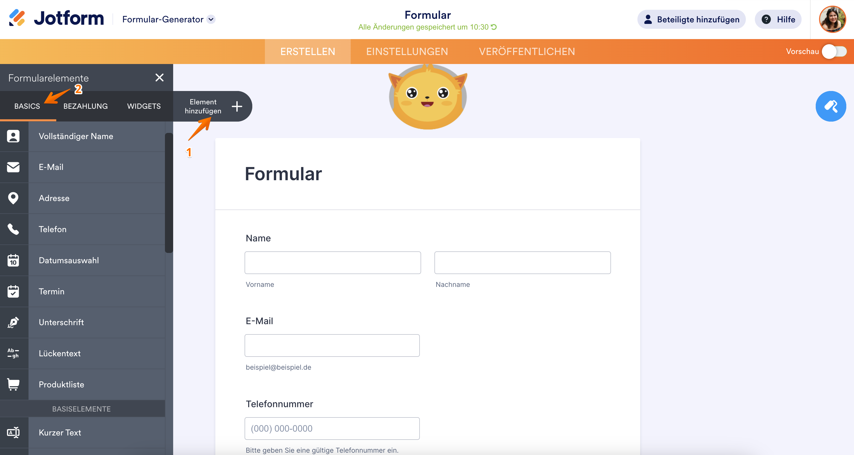 Wie Sie Ihr erstes Online-Formular einrichten