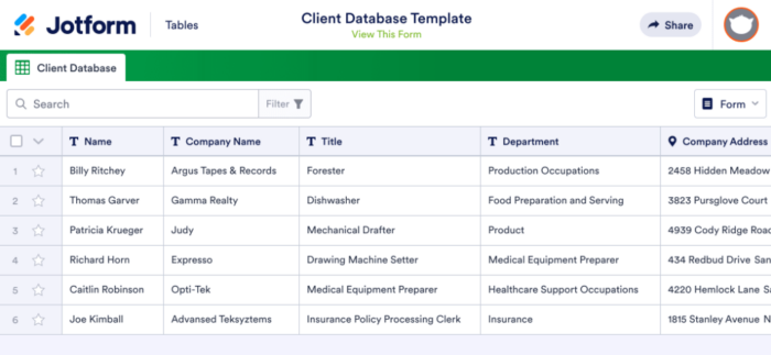 How to save data from a WordPress form to a database | The Jotform Blog
