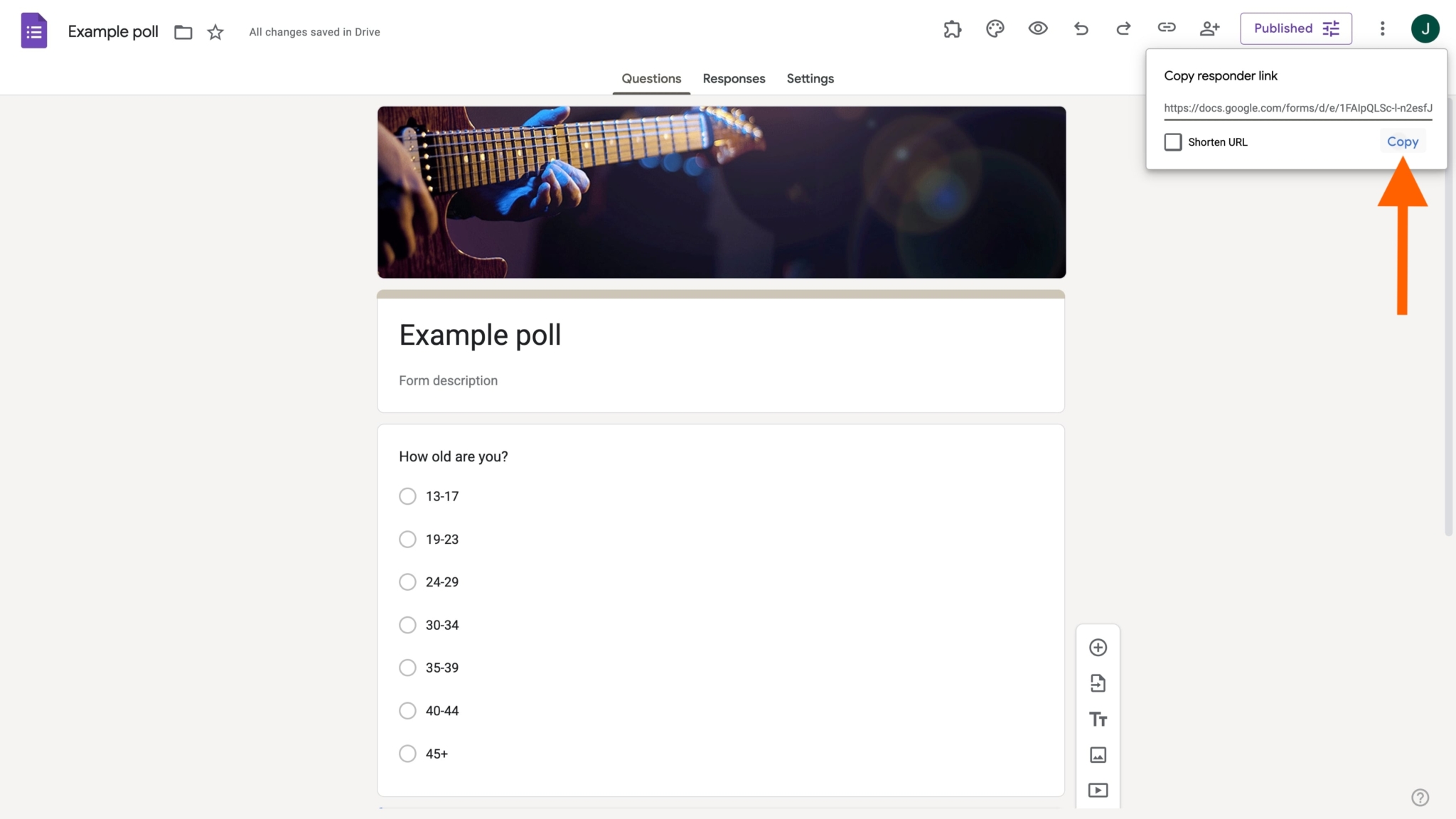 How to make a poll in Google Forms in 2025 | The Jotform Blog