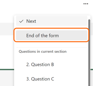 How to add conditional logic in Microsoft Forms | The Jotform Blog