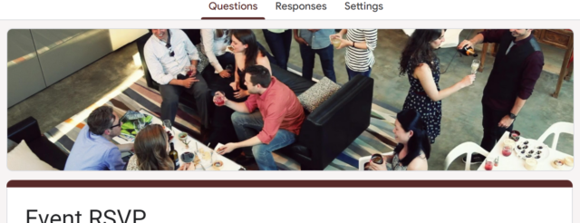 How to change the Google Forms header image size | The Jotform Blog