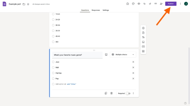 How to make a poll in Google Forms in 2025 | The Jotform Blog