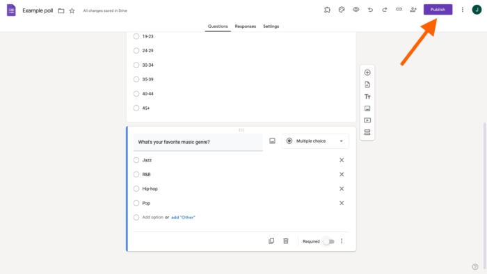 How to make a poll in Google Forms in 2026 | The Jotform Blog