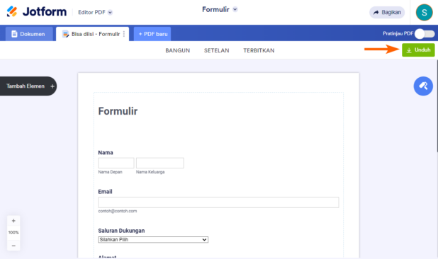 Cara Membuat Formulir PDF dengan Editor PDF