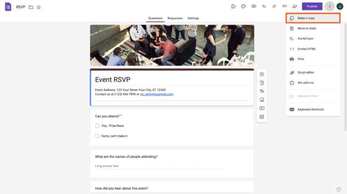 How to make a copy of a Google Form: 4 different ways | The Jotform Blog