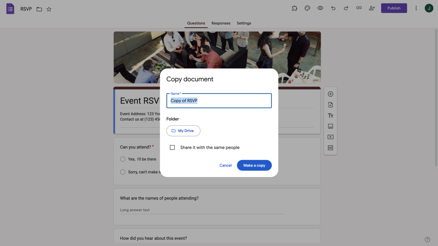 How to make a copy of a Google Form: 4 different ways | The Jotform Blog