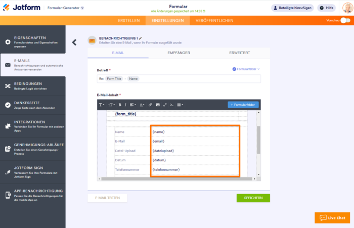 Wie Sie Feld-IDs und eindeutige Namen findet