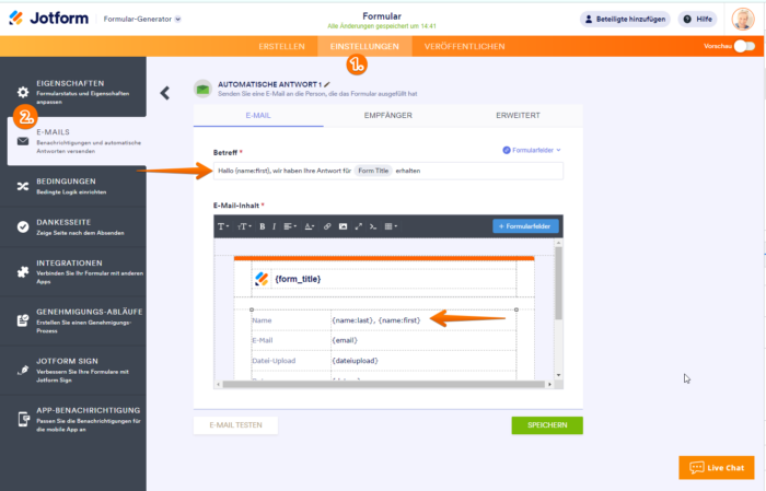 Wie Sie Feld-IDs und eindeutige Namen findet