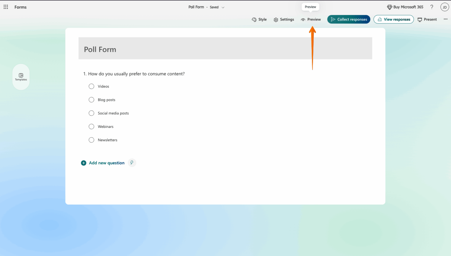 How to create a poll in Microsoft Forms | The Jotform Blog