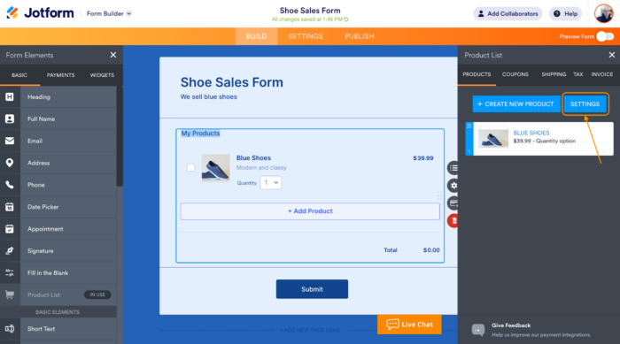 Introducing one-click checkout with Link by Stripe | The Jotform Blog