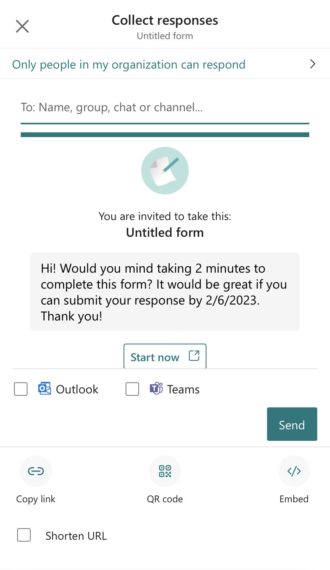 How to create Microsoft Forms on mobile | The Jotform Blog