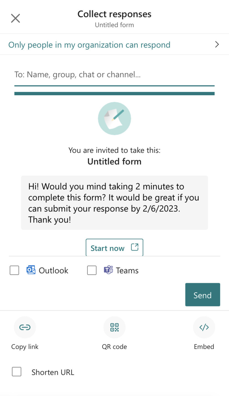 How to create Microsoft Forms on mobile | The Jotform Blog