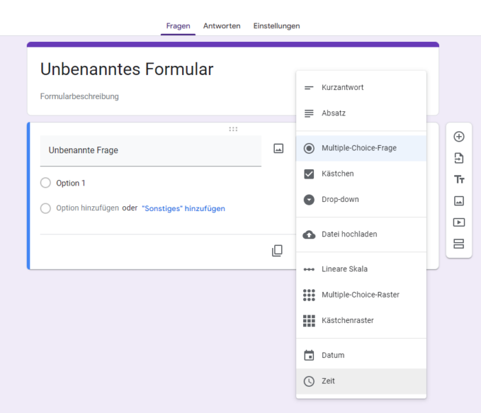 So fügen Sie ein Multiple-Choice-Raster in Google Forms hinzu | The Jotform Blog