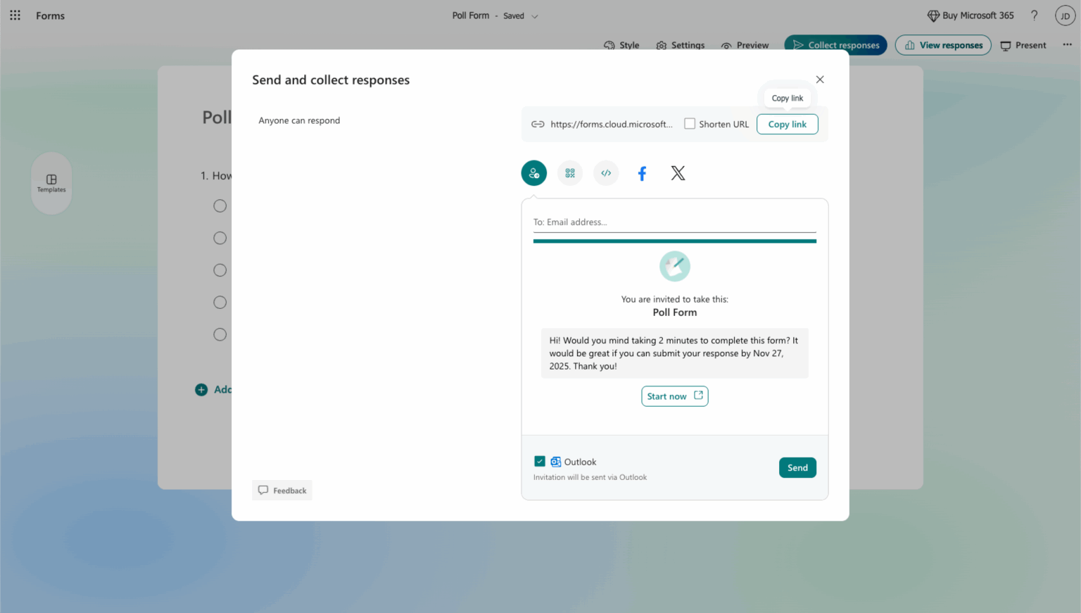 How to create a poll in Microsoft Forms | The Jotform Blog